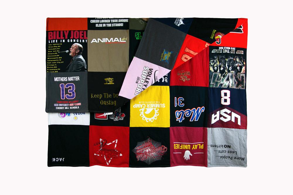 Double-Sided T-Shirt Quilts | Buy Double-Sided Tee Shirt Quilts ...